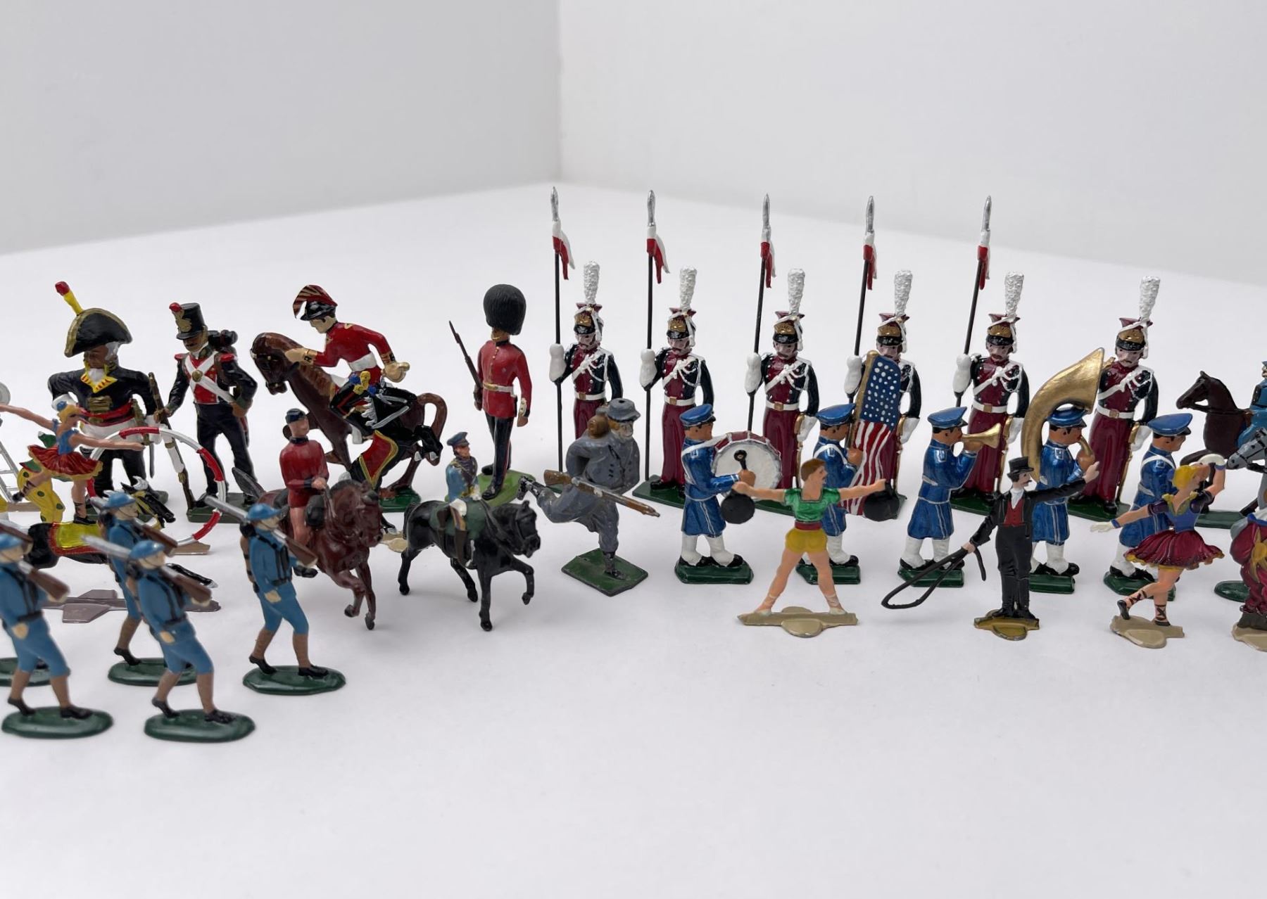 Collection of Antique Lead Soldiers