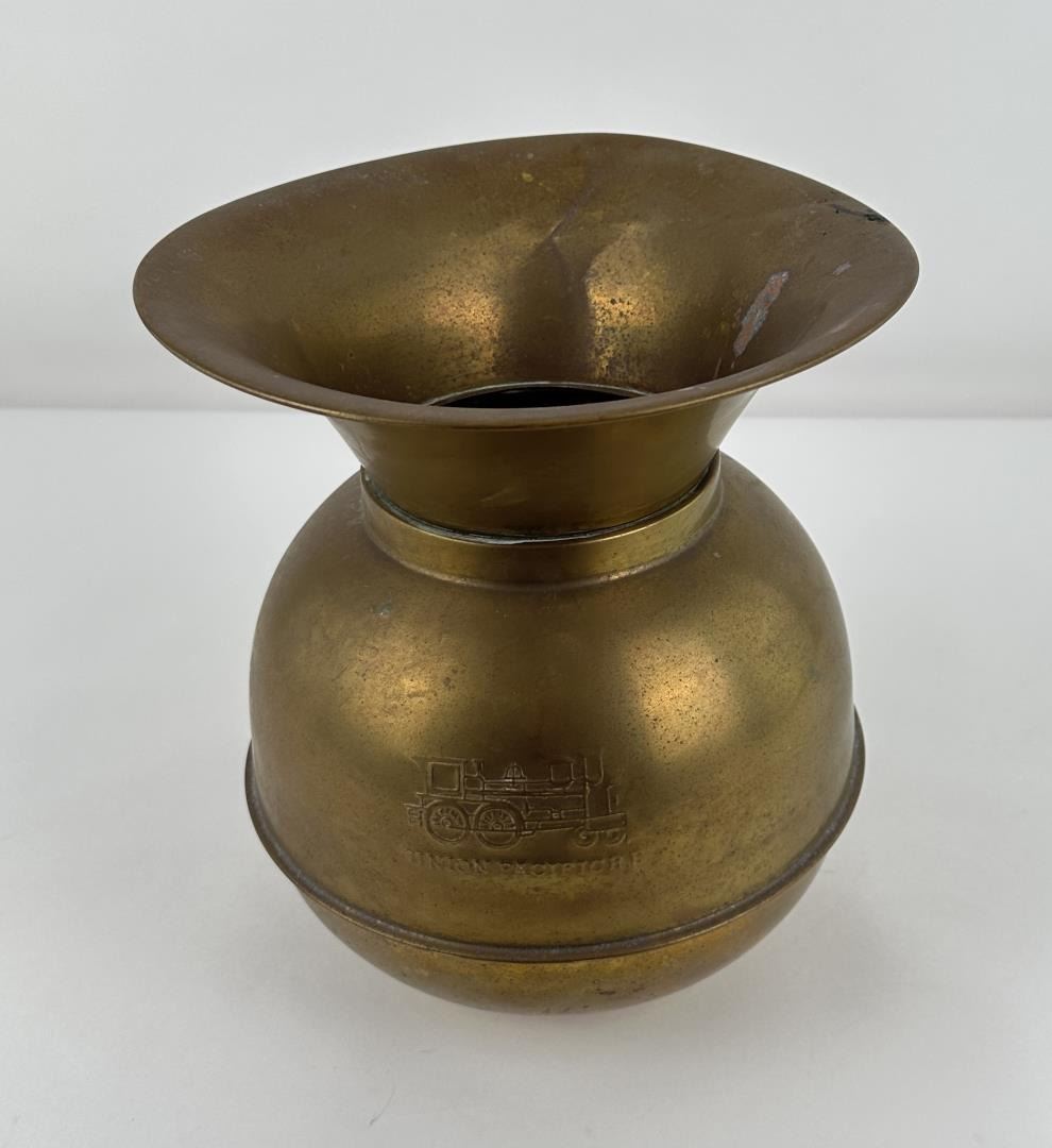 Union Pacific Railroad Spittoon