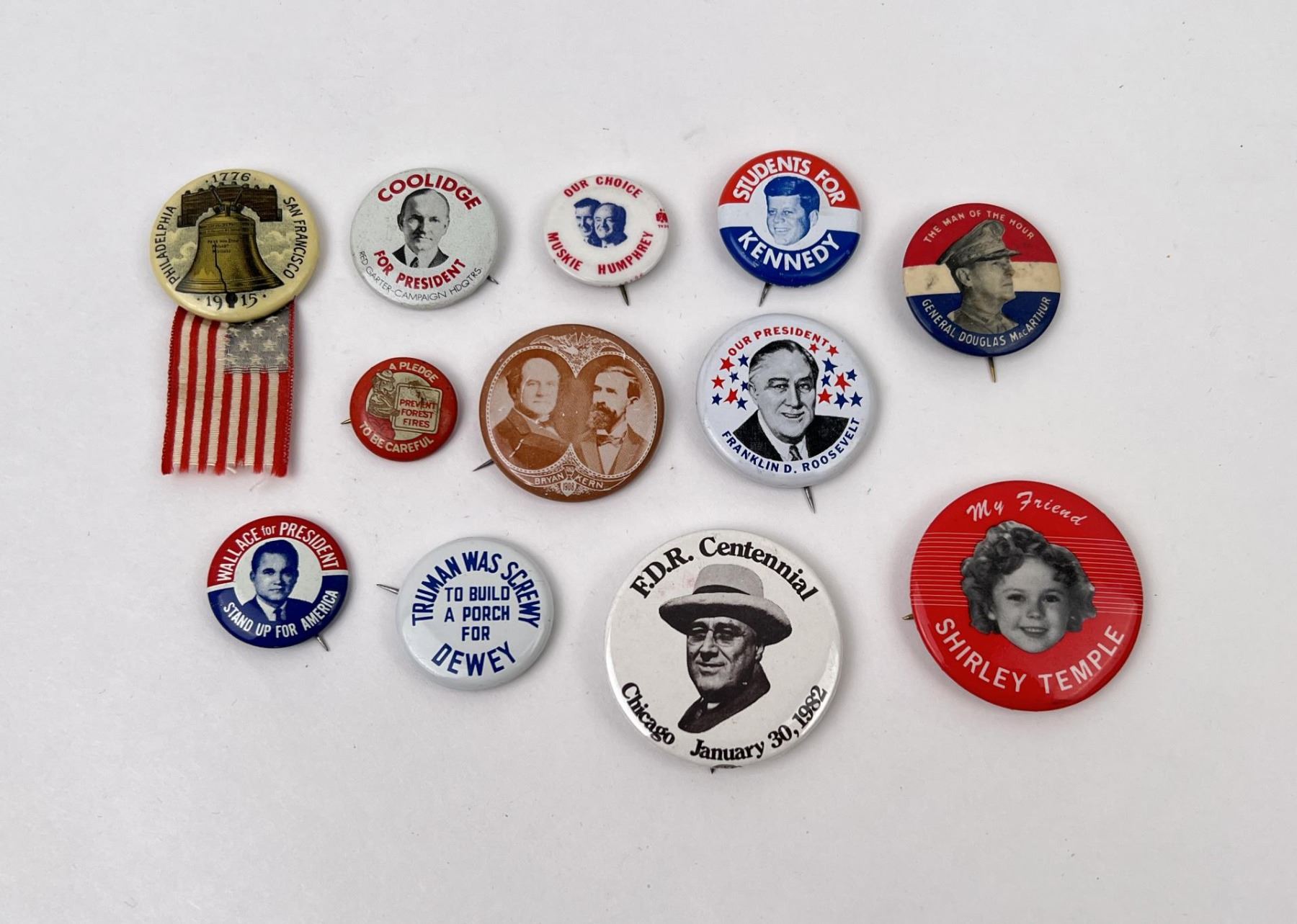 Collection of Political Buttons