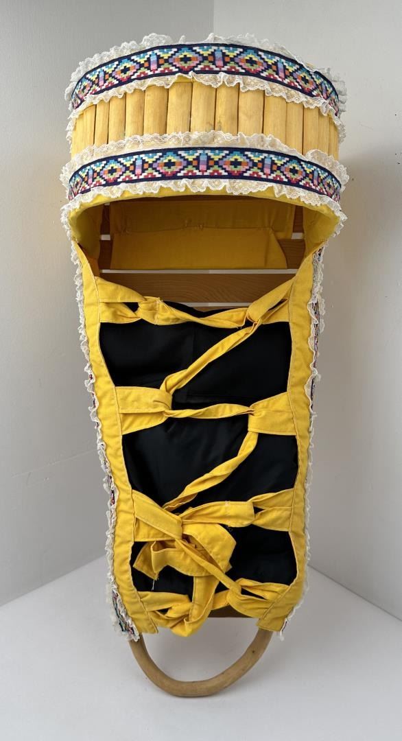 Native American Apache Indian Cradleboard