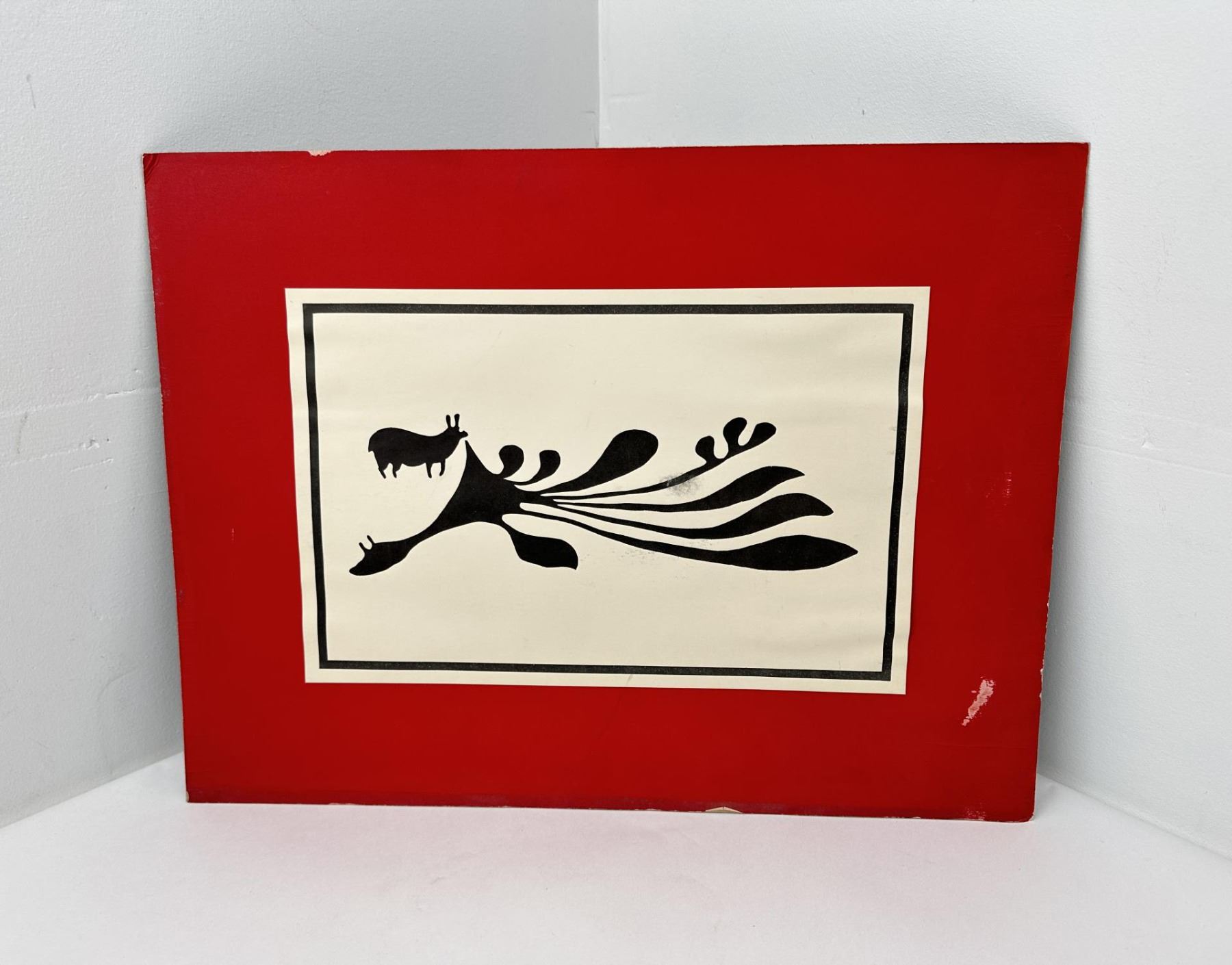 Alaskan Inuit Stone Cut Print