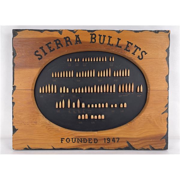 Sierra Bullets Bullet Board Display