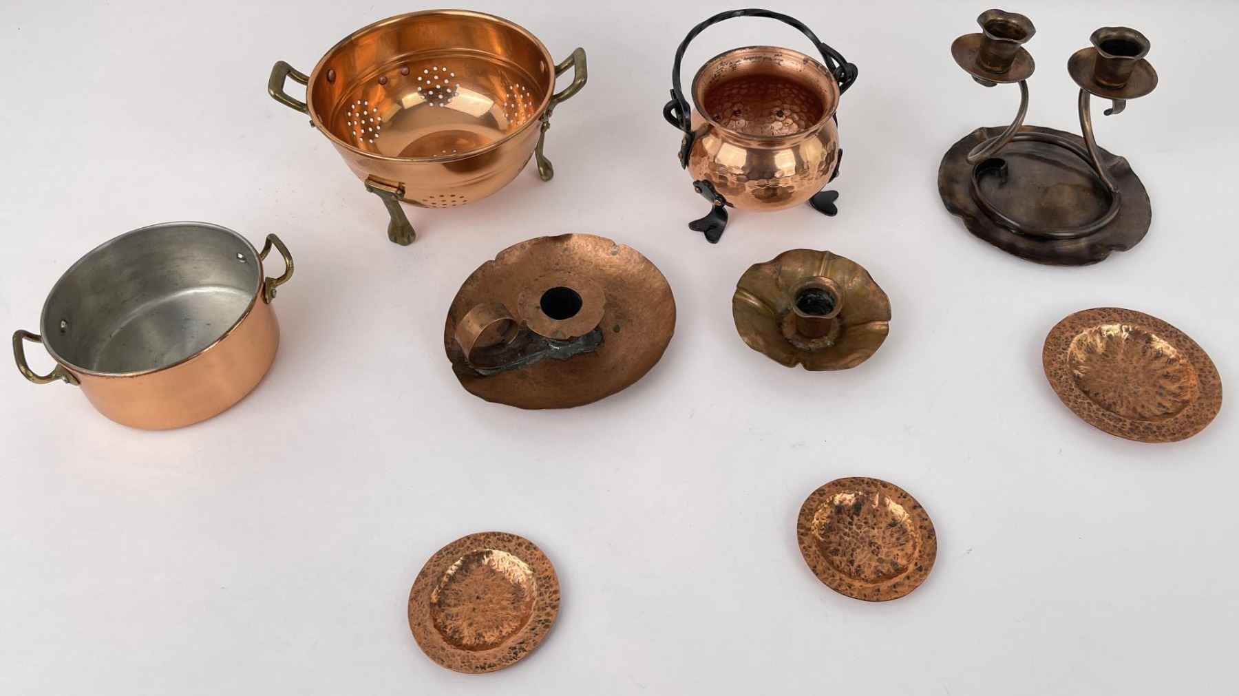 Collection of Copperware
