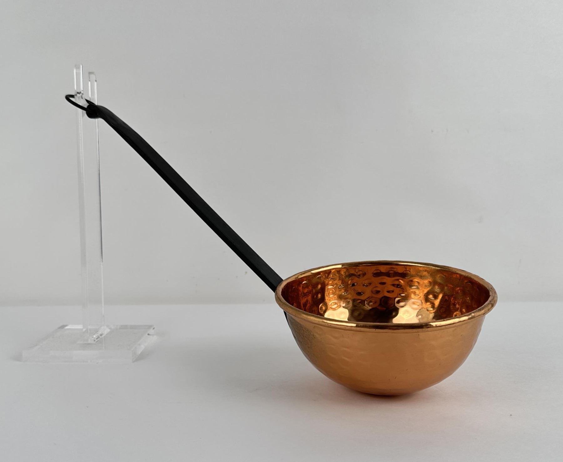 Copper and Wrought Iron Ladle