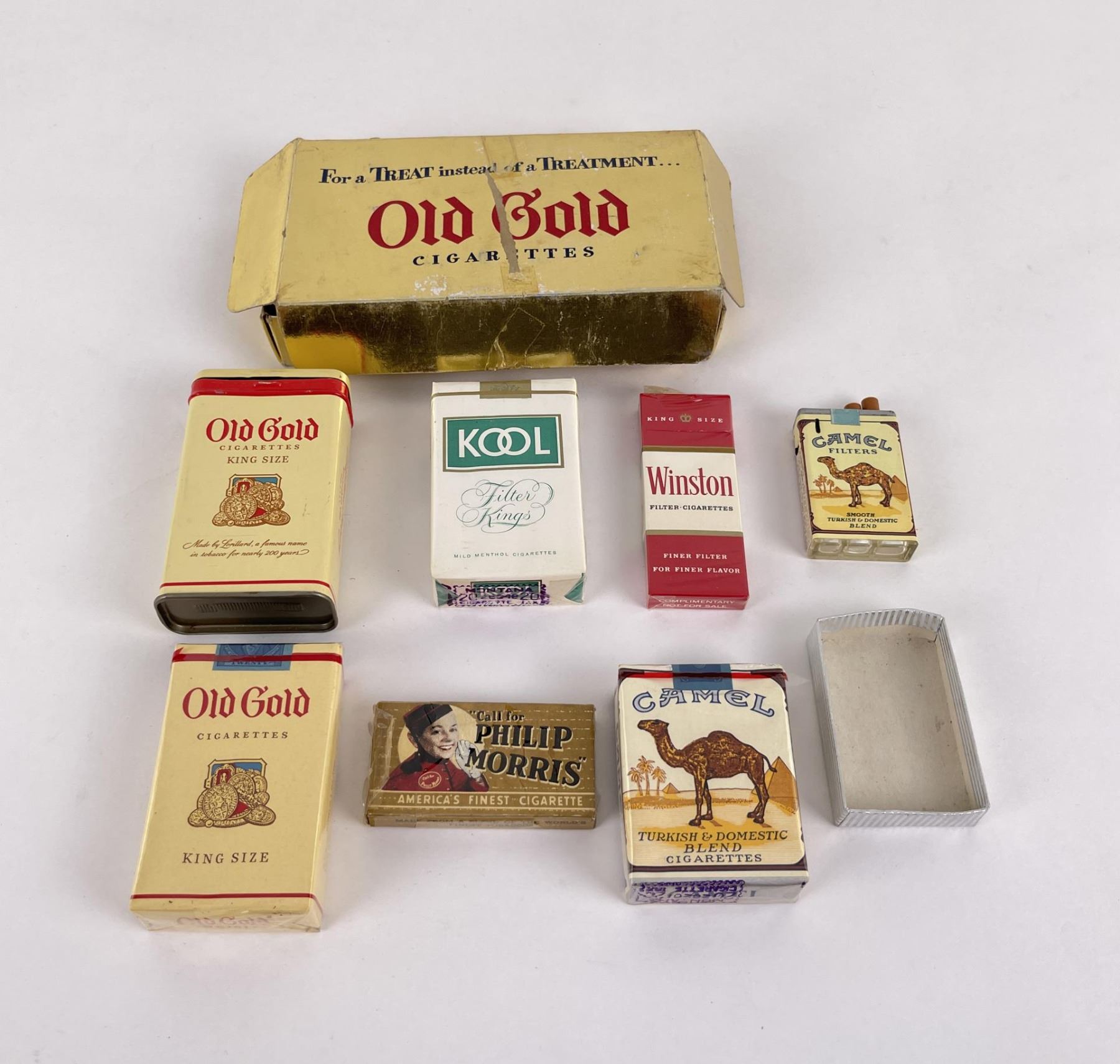 Collection of Antique Cigarettes
