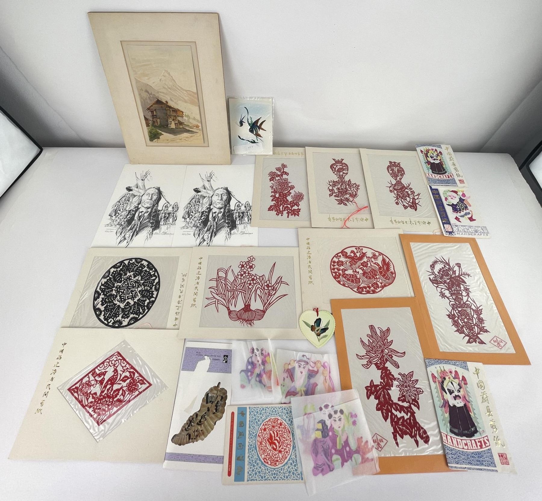 Collection of Chinese and Western Prints