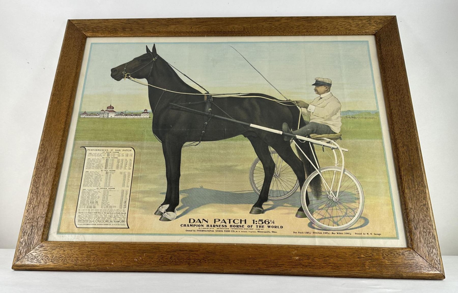 Dan Patch International Stock Food Horse Poster