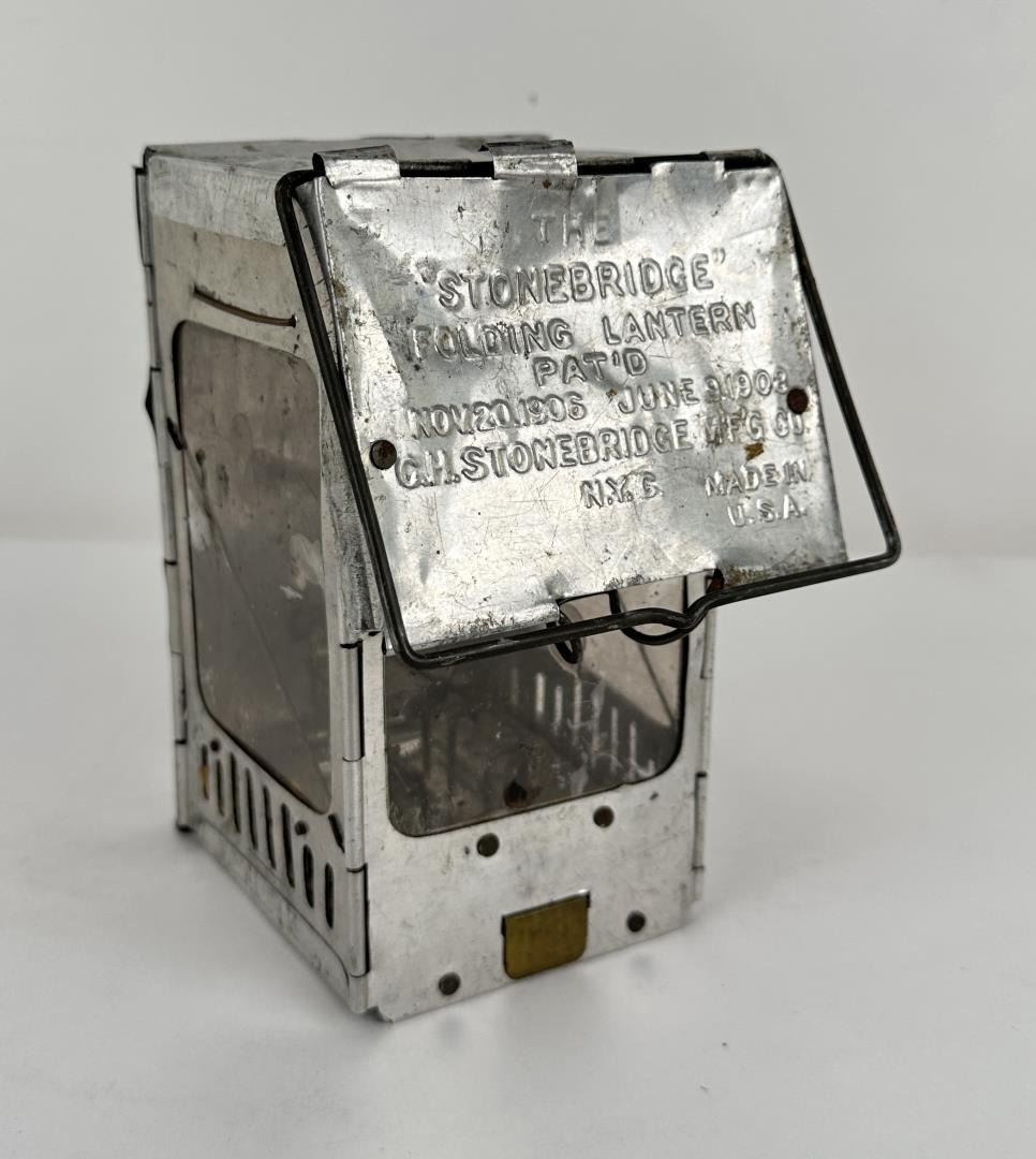 WW1 WWI US Stonebridge Folding Lantern