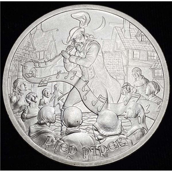 Medieval Legends Pied Piper 1 ozt .999 Silver