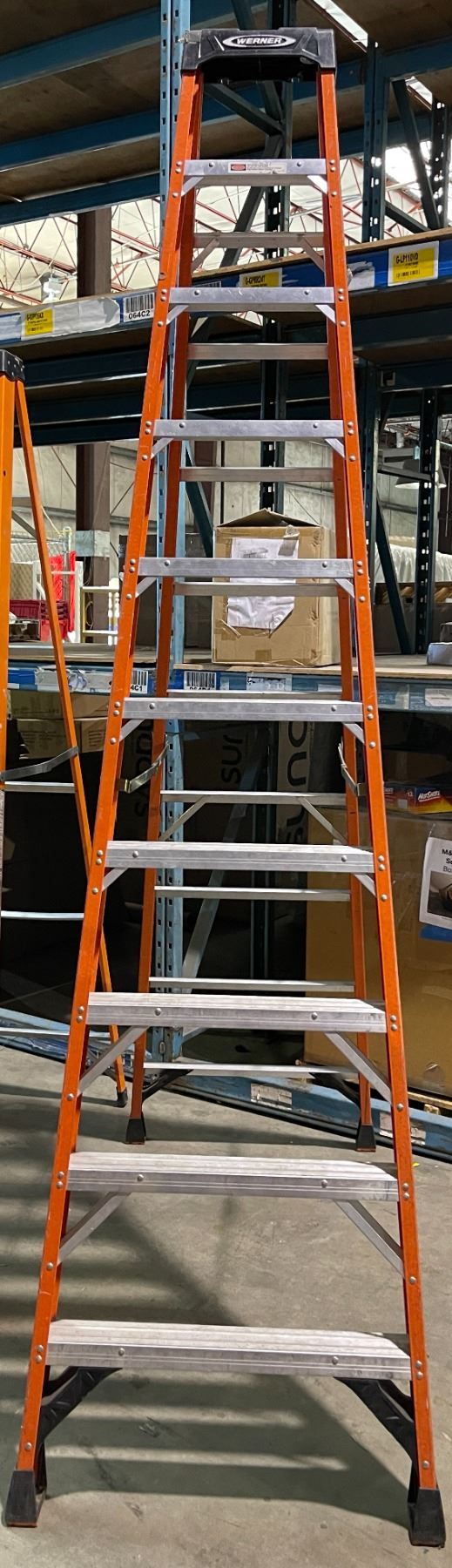 Werner - Heavy duty 10ft platform ladder