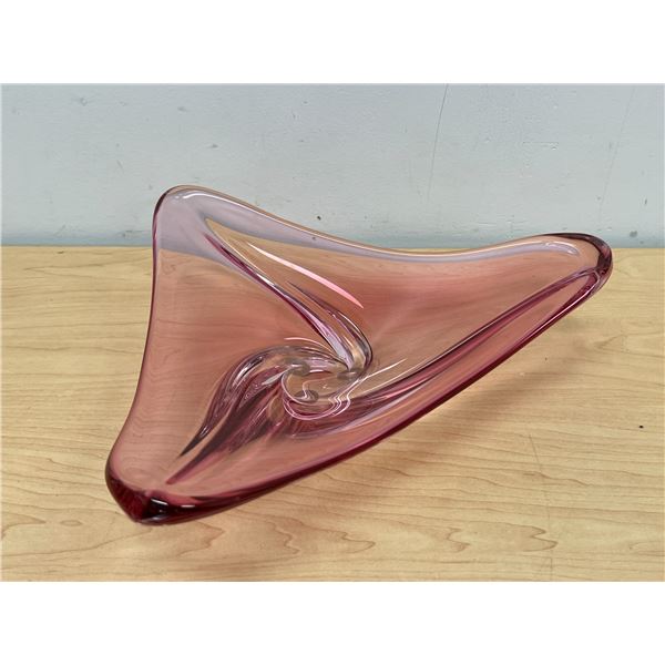 Stunning Artist Signed Art Glass Centerpiece - see all photos for ...