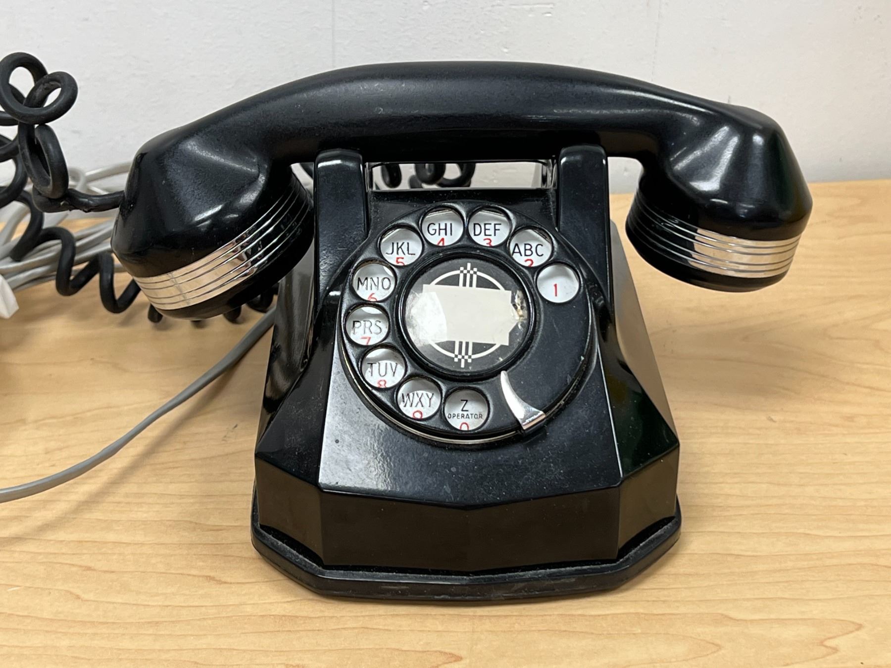 Amazing Vintage Monophone Rotary Dial Telephone By Automatic Electric ...