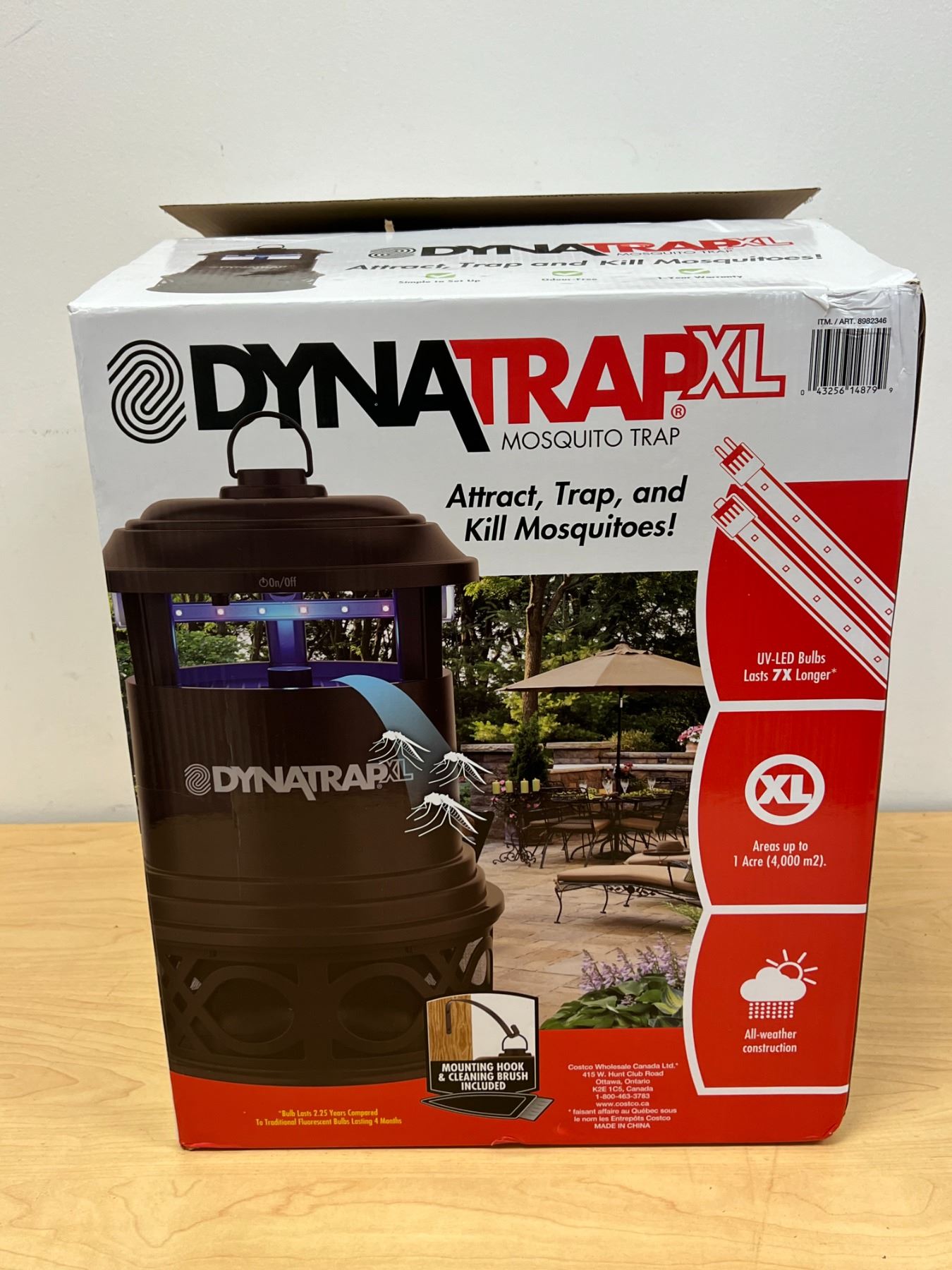 DynaTrap XL Mosquito Trap - Looks New In Box - not tested, see photos
