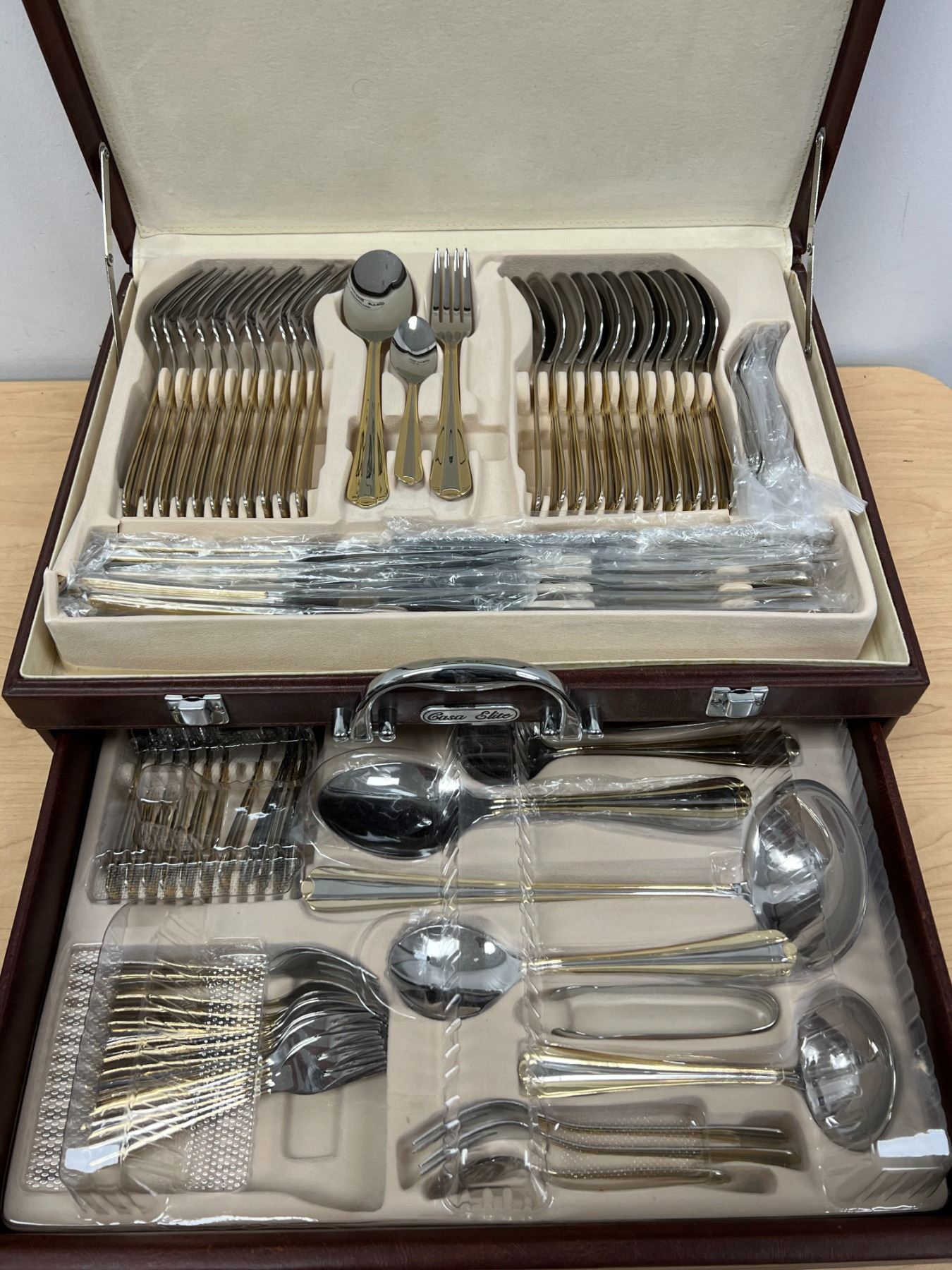 Casa Elite Home Collections 18/10 Stainless Cutlery set as pictured ...