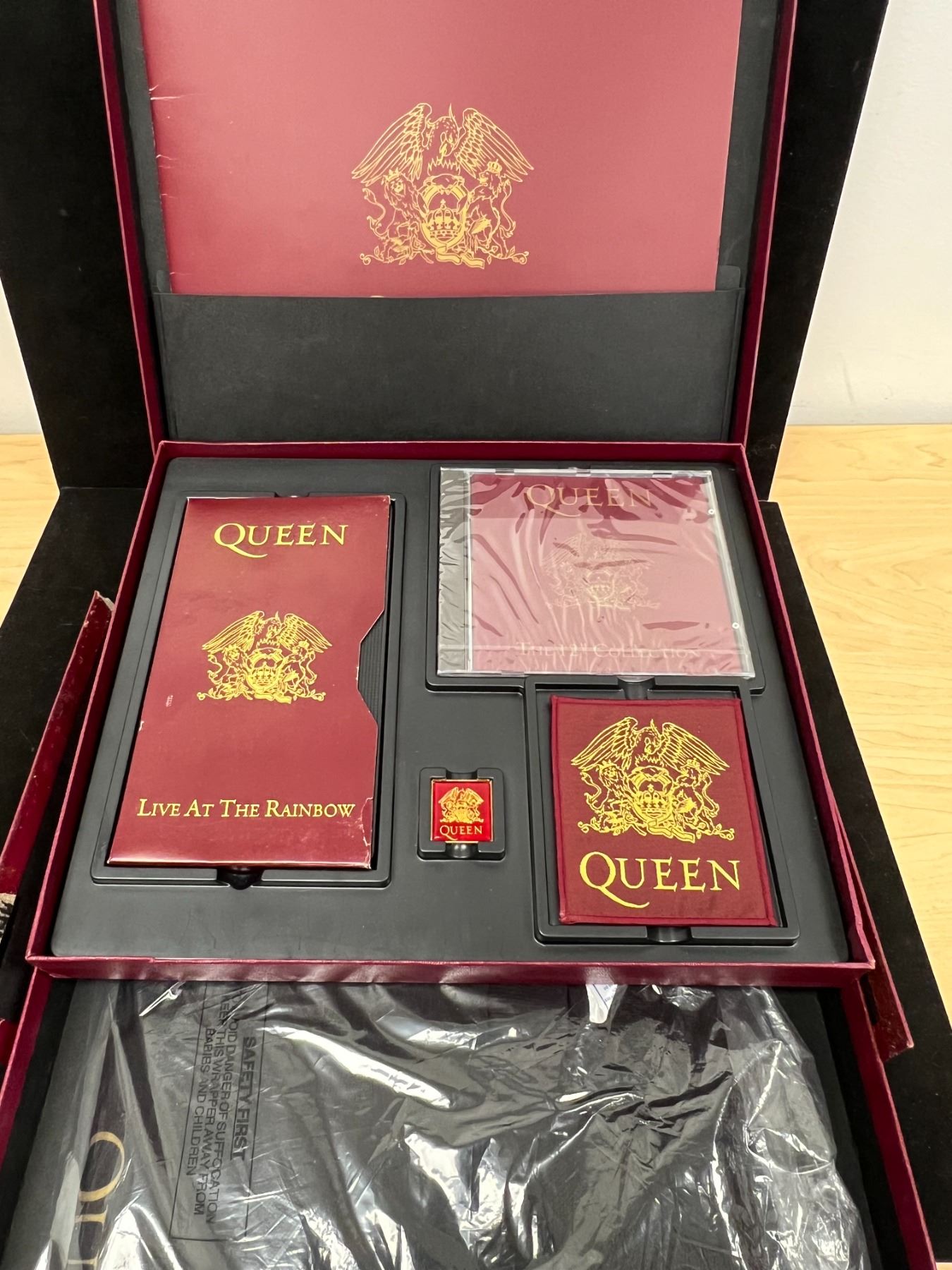 Queen Box Set - Live at the Rainbow - see pictures for contents, box ...