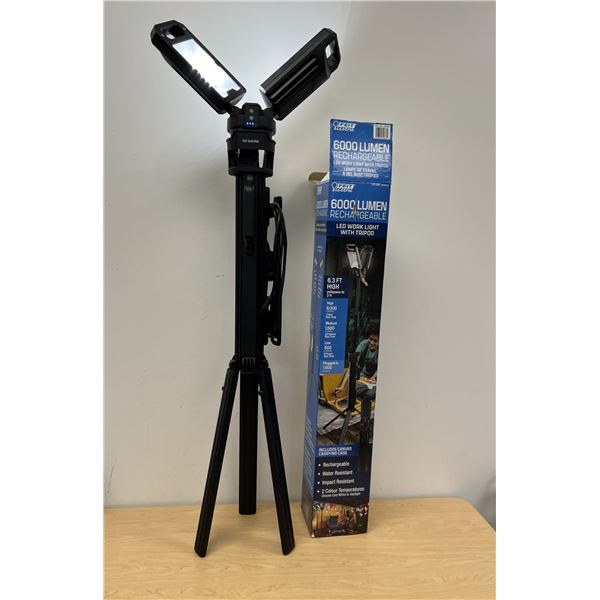 Feit Electric Rechargeable LED Work Light w/ Tripod as pictured ...
