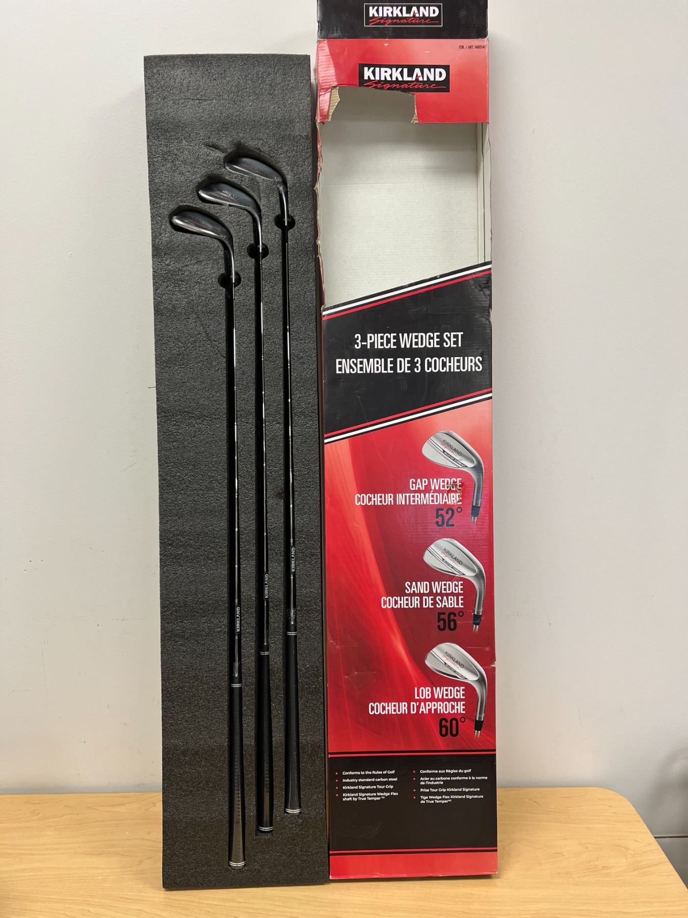 Kirkland 3-Piece Wedge Set - Golf Clubs - Look new - see photos