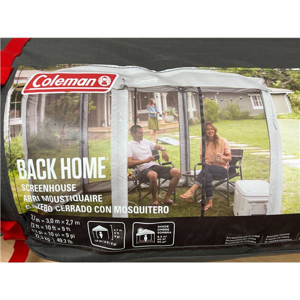 Coleman Screen House Gazebo in Wheelie Bag - see photos for sizing ...