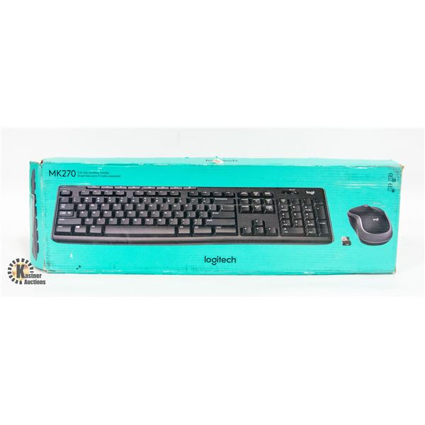 Logitech Mk270 Wireless Keyboard And Mouse