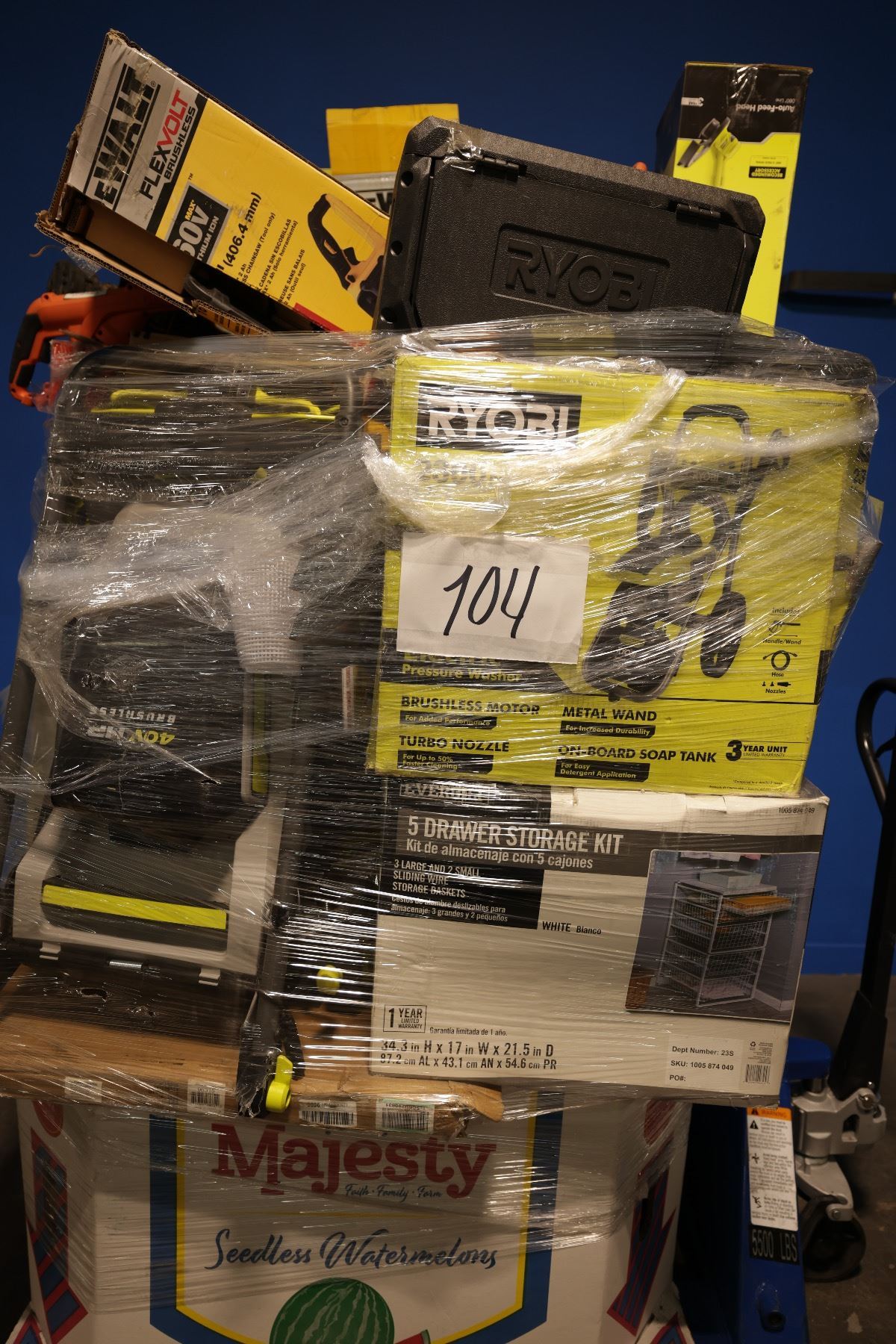 Pallets #104 - Home Depot y Mercancia general