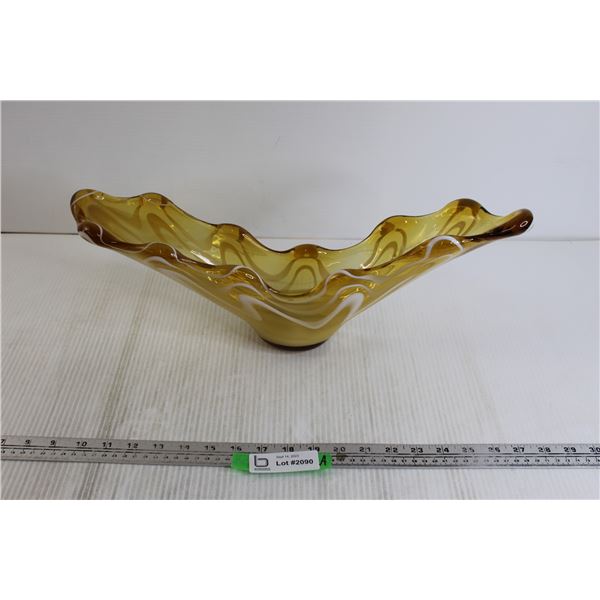Art Glass Vase Bodnarus Auctioneering