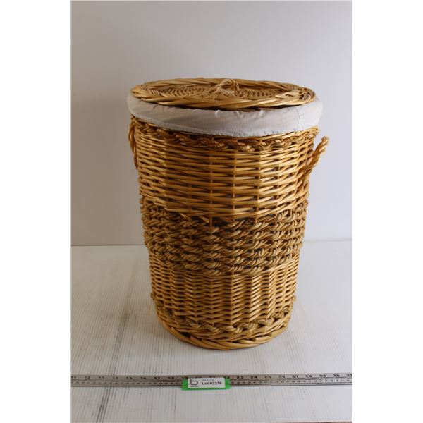 Wicker Hamper Bodnarus Auctioneering