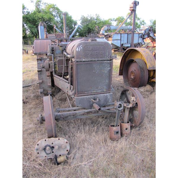 Antique Hart - Parr model 18-36 tractor, On steel wheels, not running ...