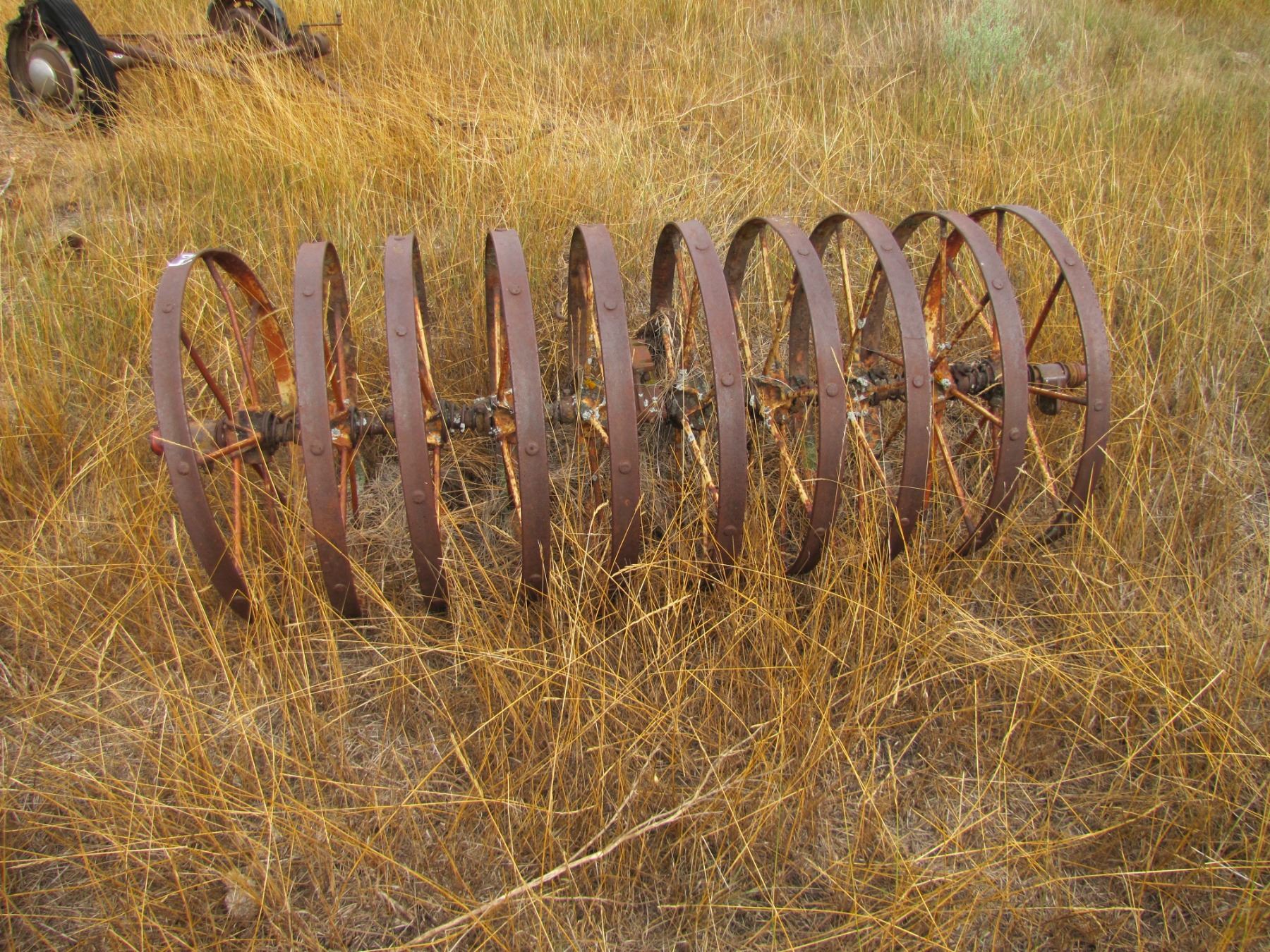 Steel wheel Packer with 10 wheels