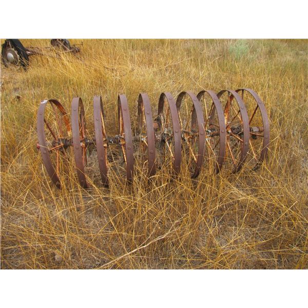 Steel wheel Packer with 10 wheels