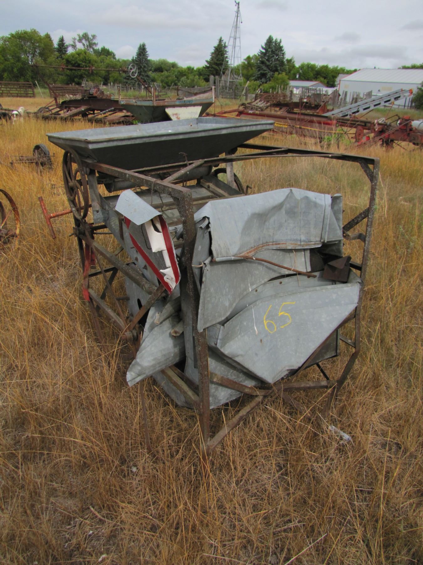 Old grain cleaner