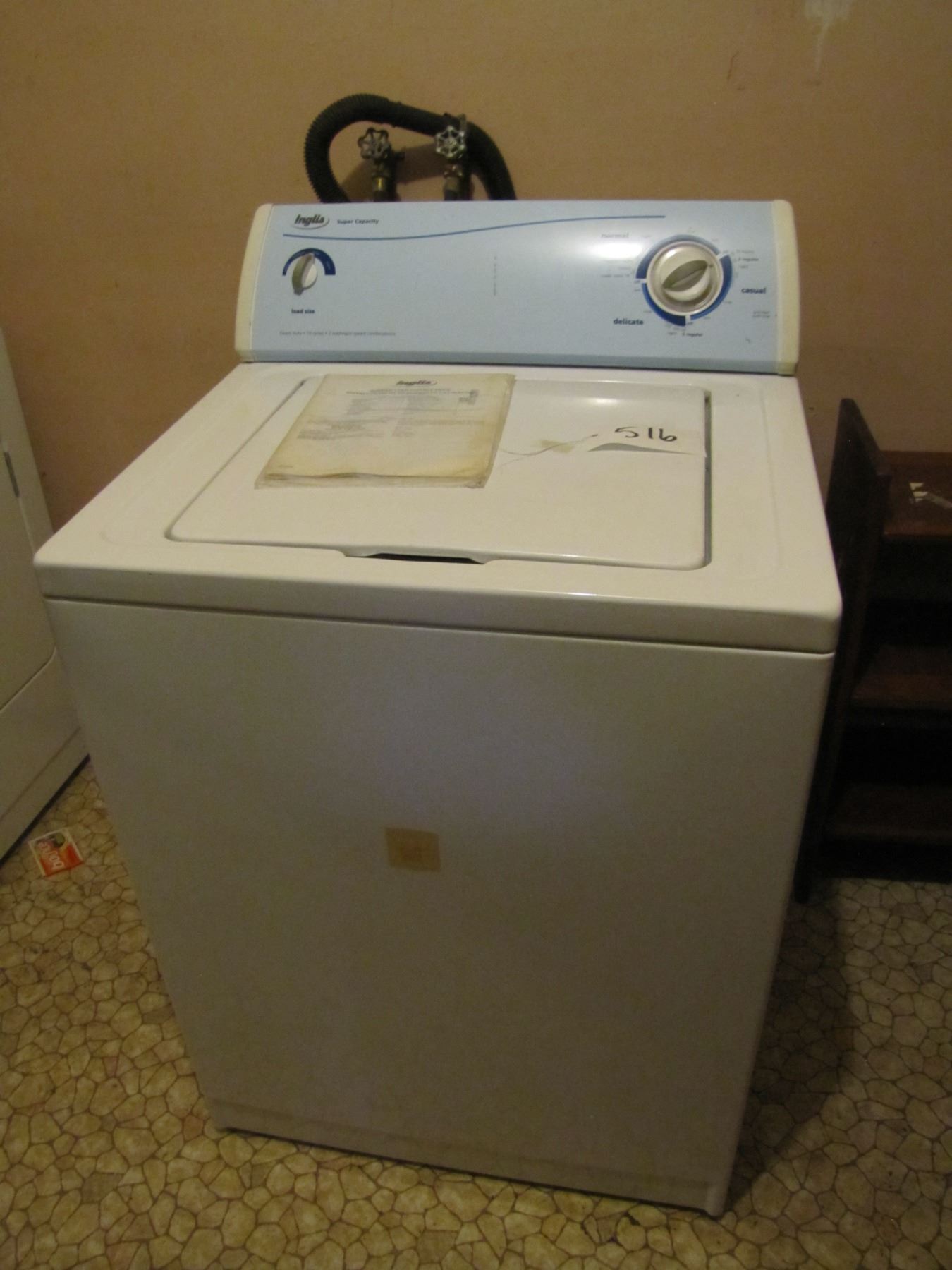 Inglis super capacity washing machine WORKING CONDITION