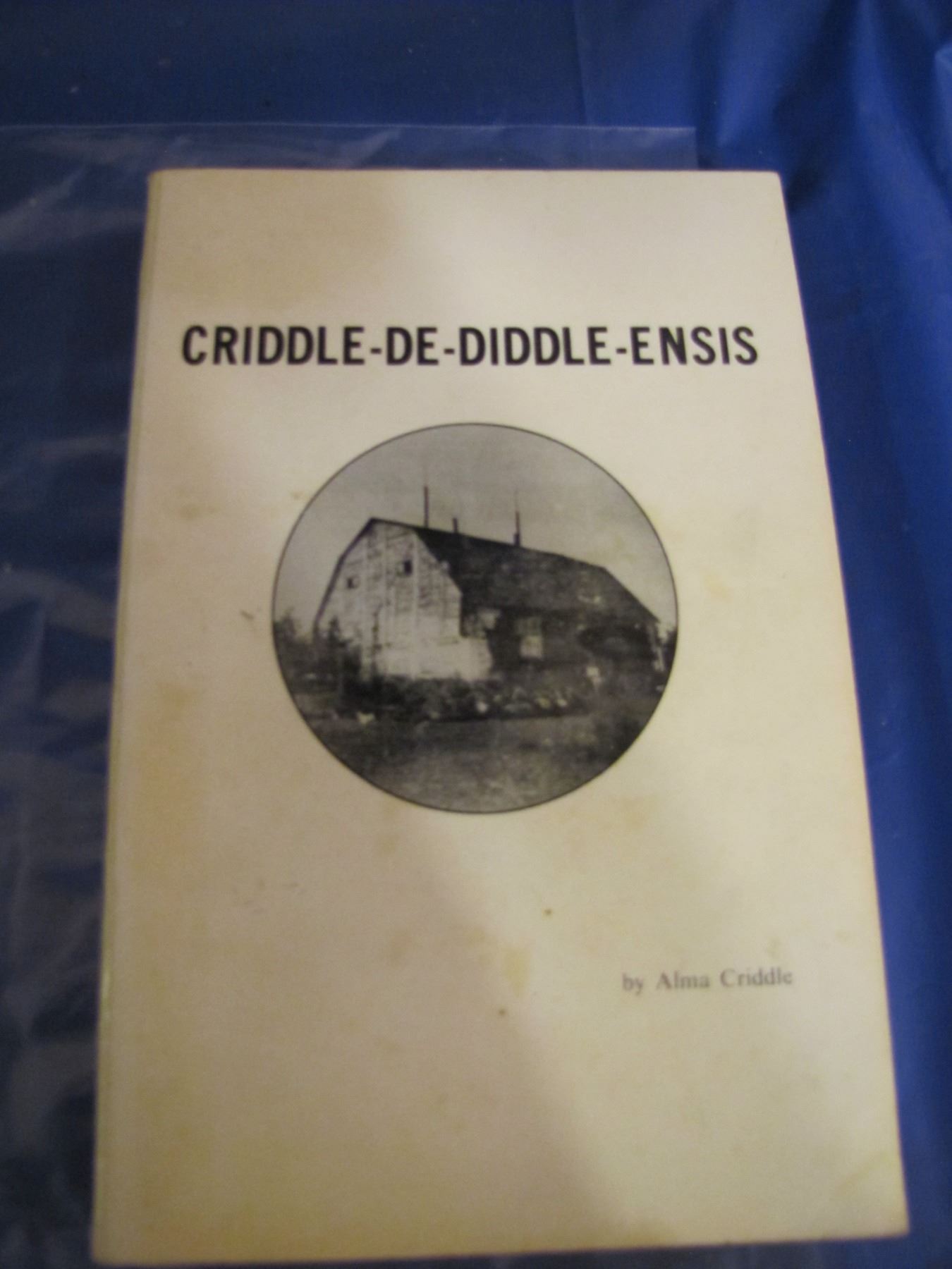 History book Criddle - De - Diddle - Ensis Softcover