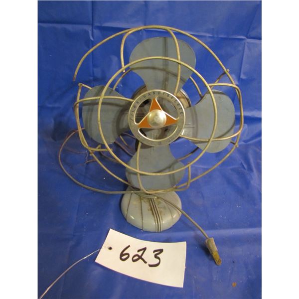 vintage table top fan