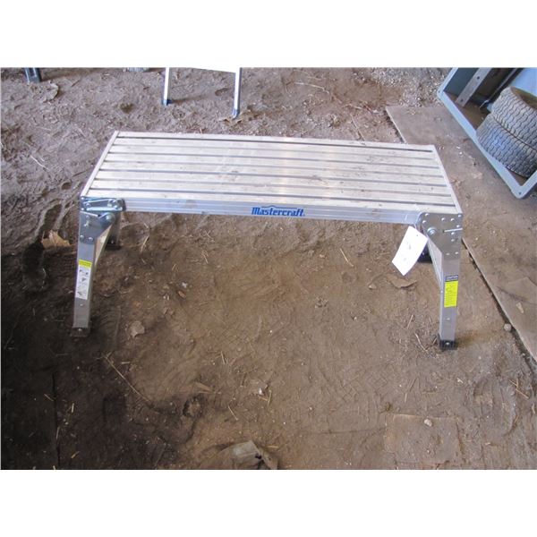 mastercraft folding aluminum work platform