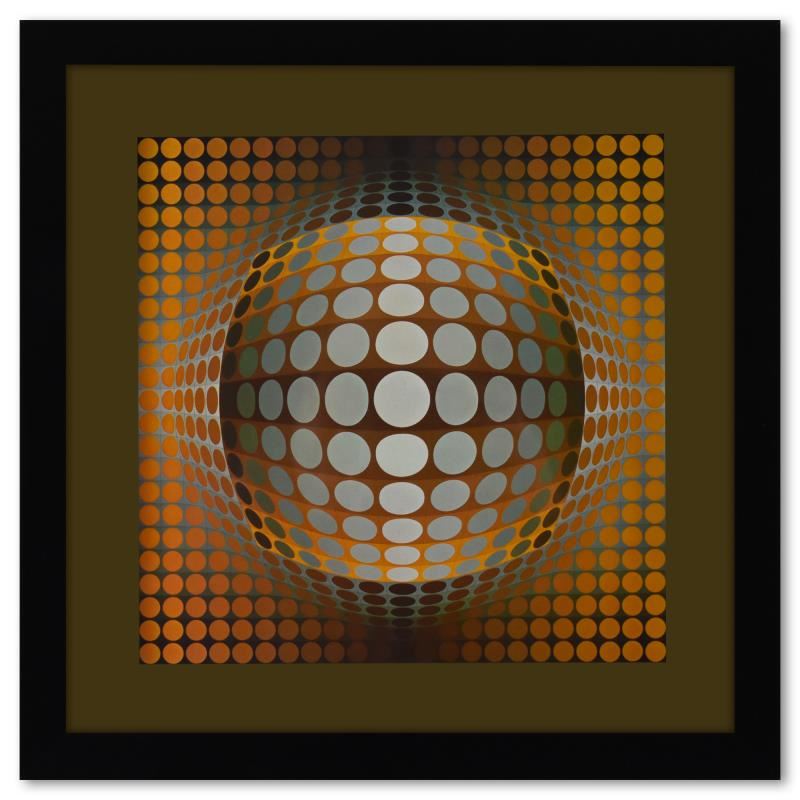 Vega - Zett - 2 de la serie Structures Universelles Du Damier by Vasarely (1908-