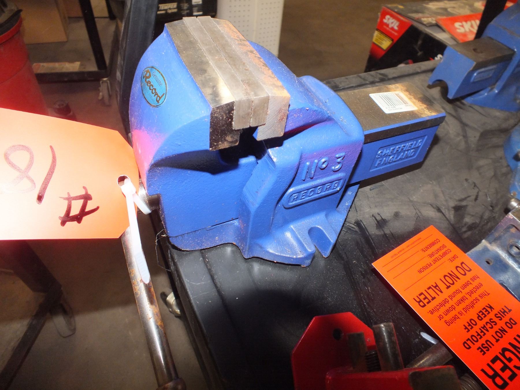 4" Record Bench Vise