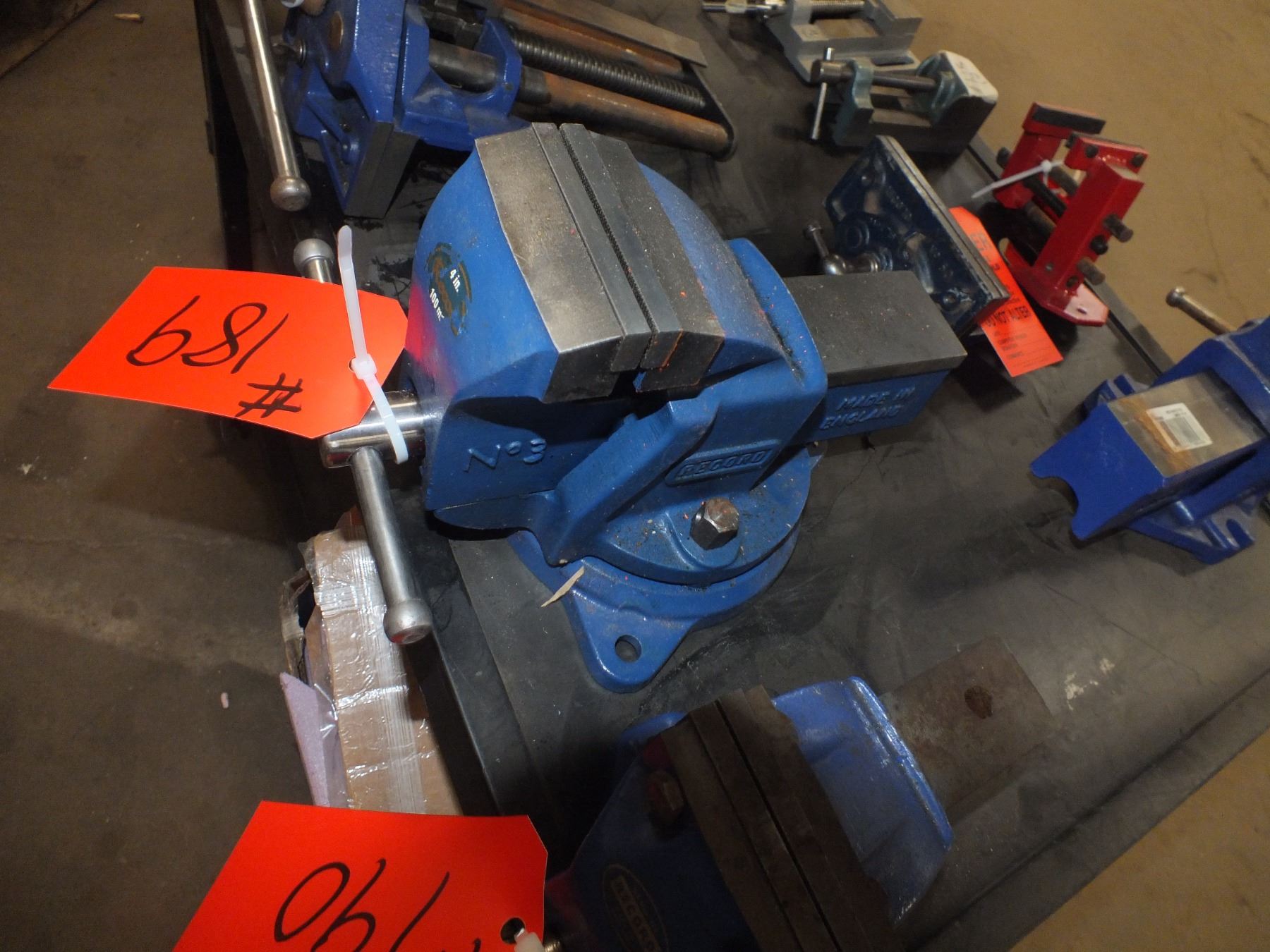 4" Bench Record Bench Vise