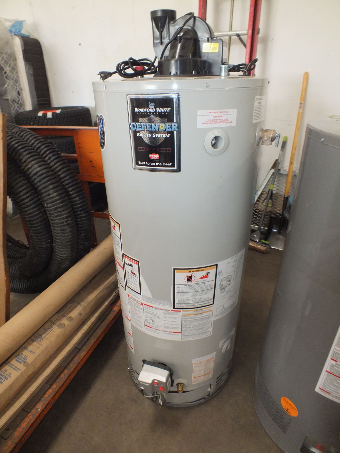 Bradford White Gas Hot Water Tank