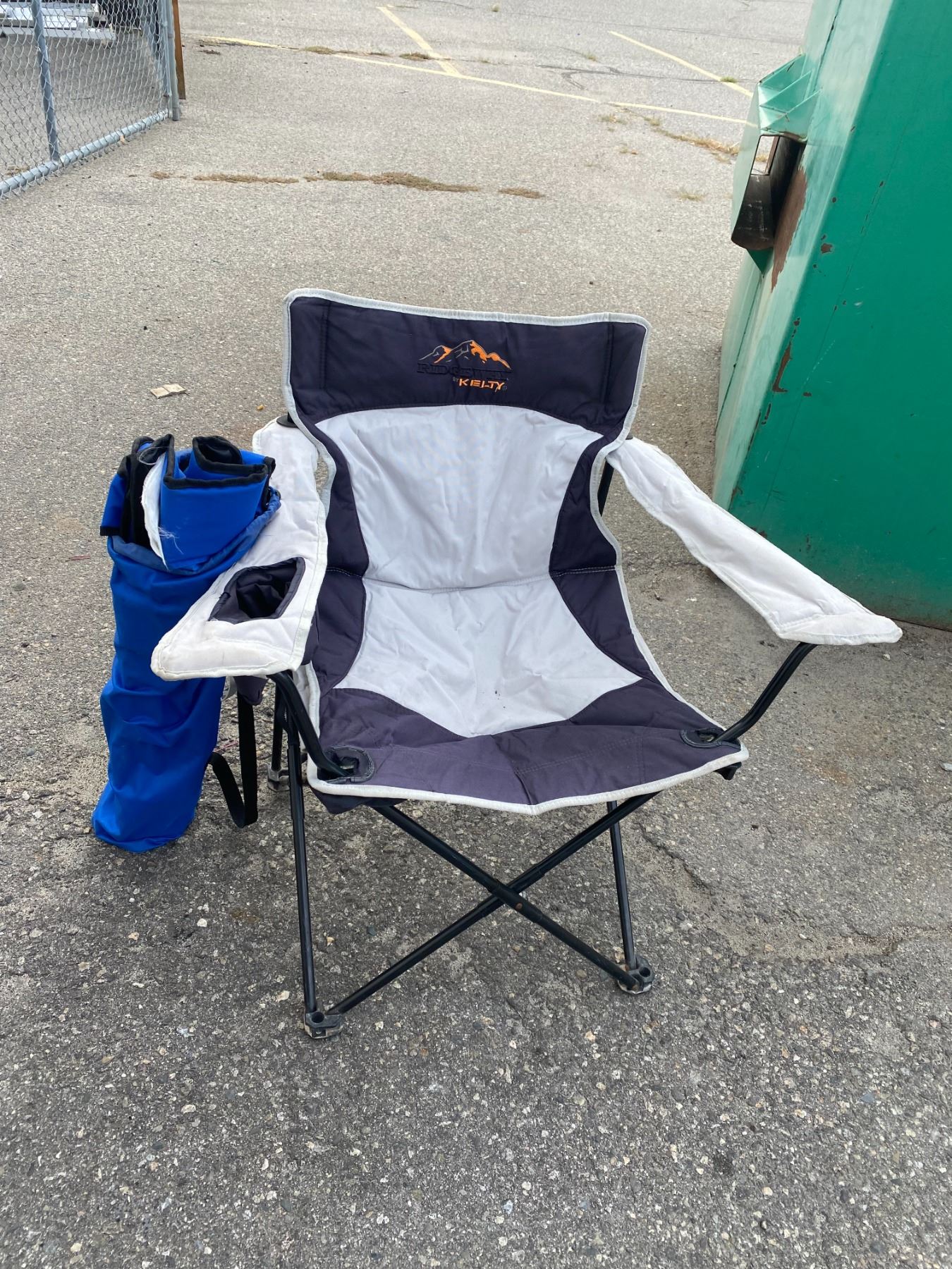 Two camp chairs