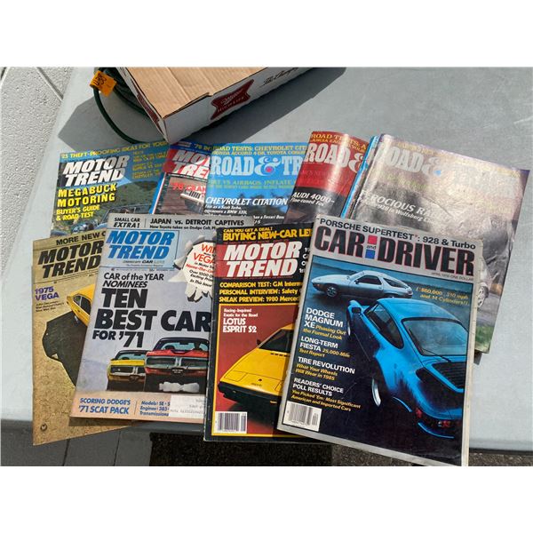 Car magazines