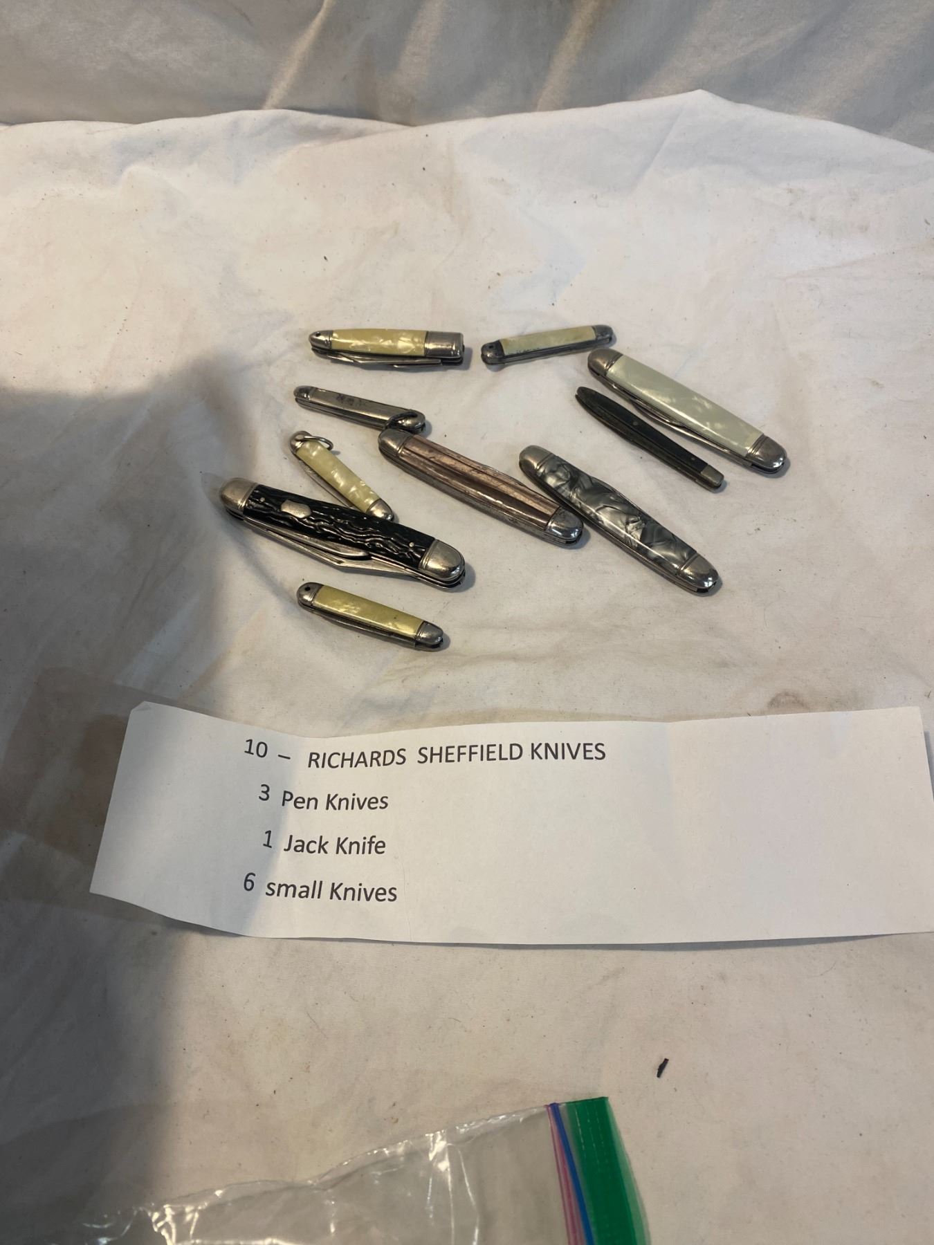 10 Richard Sheffield knives