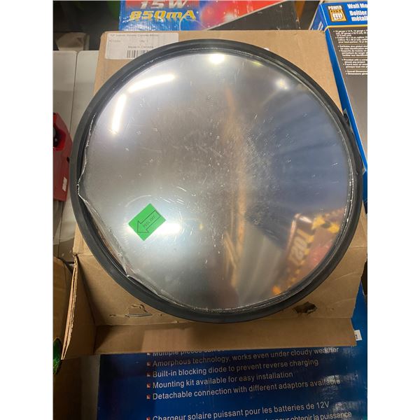 Indoor 12" convex mirror