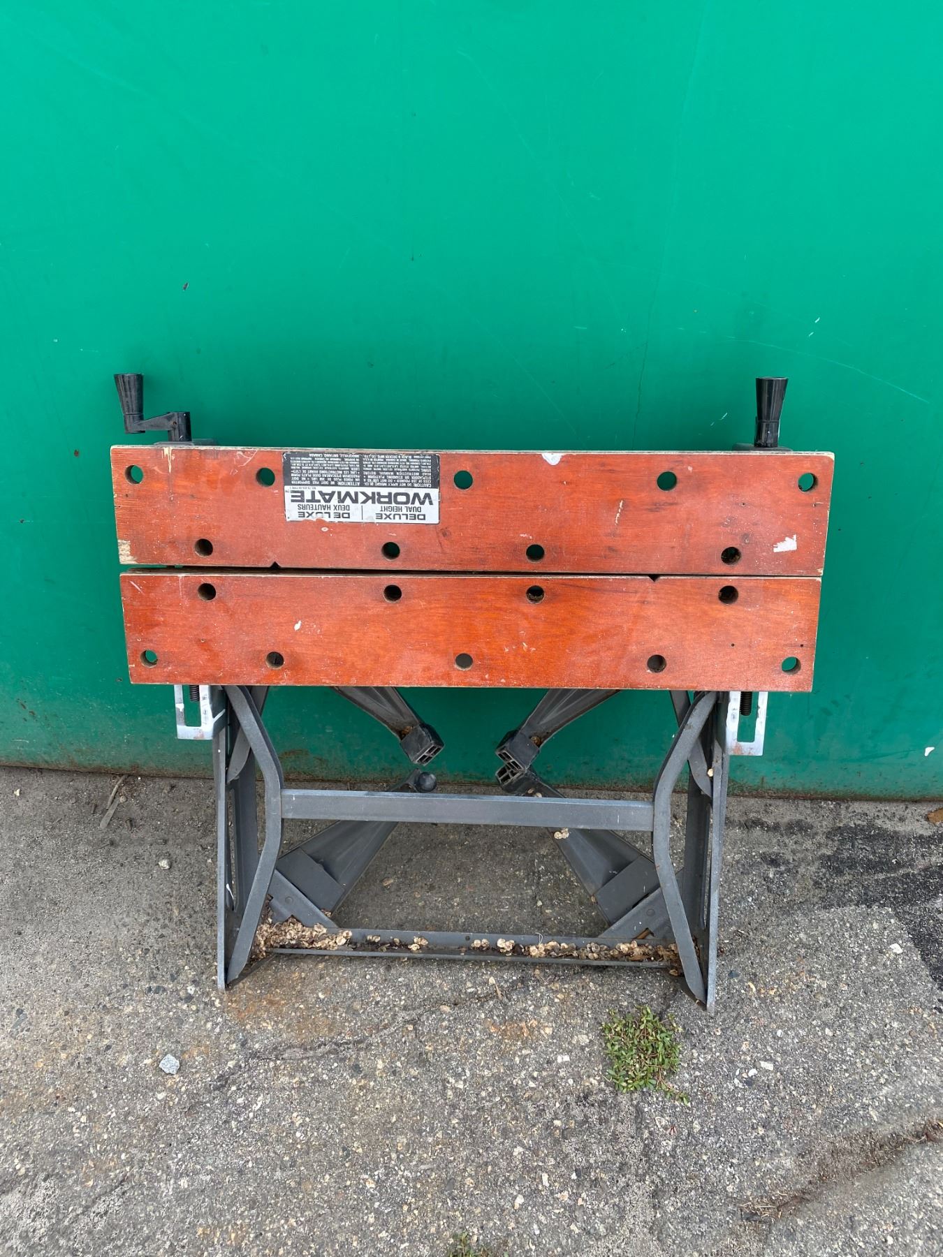 Deluxe dual height workmate