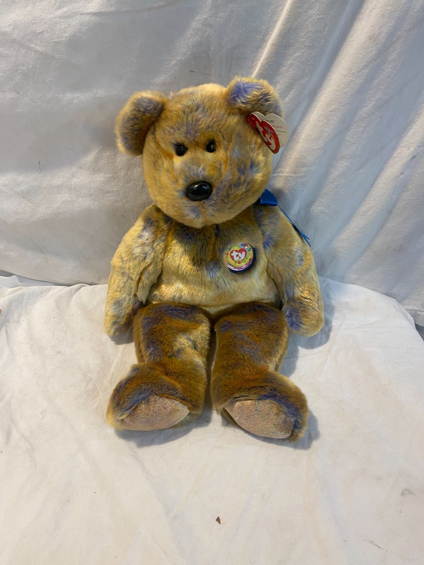 Ty 2000 official club ty beanie bear