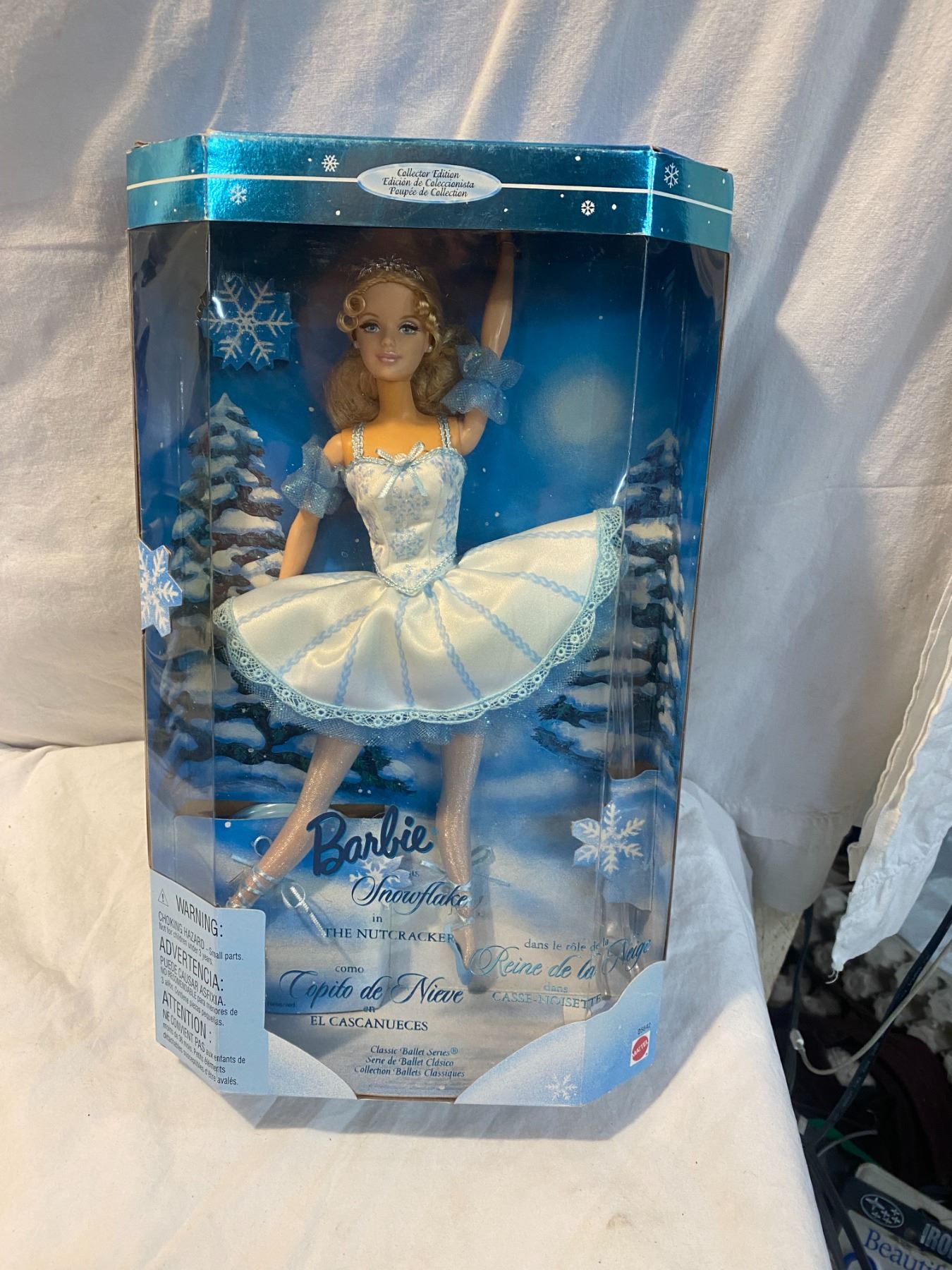 Barbie as Snowflake in the Nutcracker