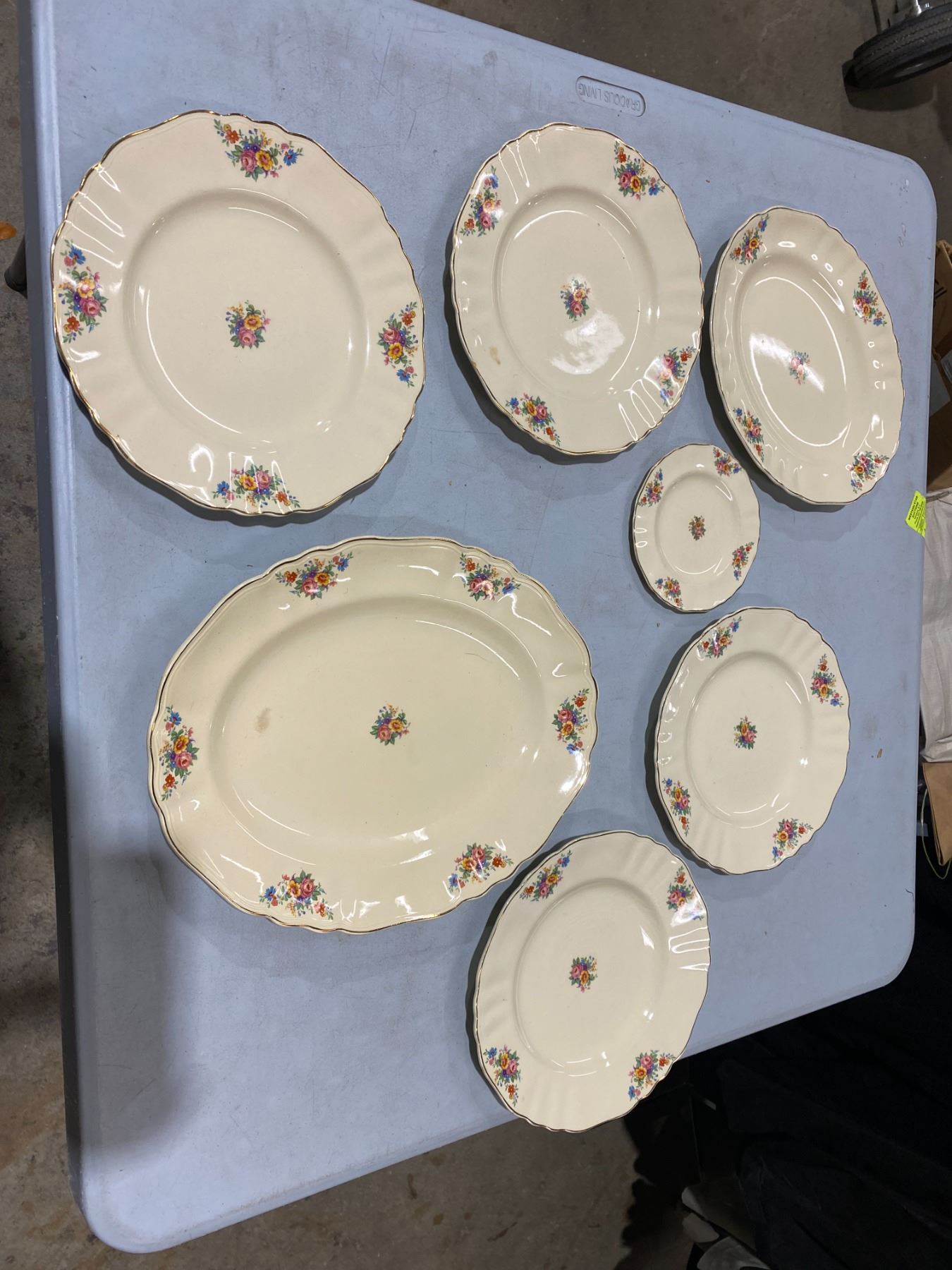 J&G Meakin England sunshine dishes