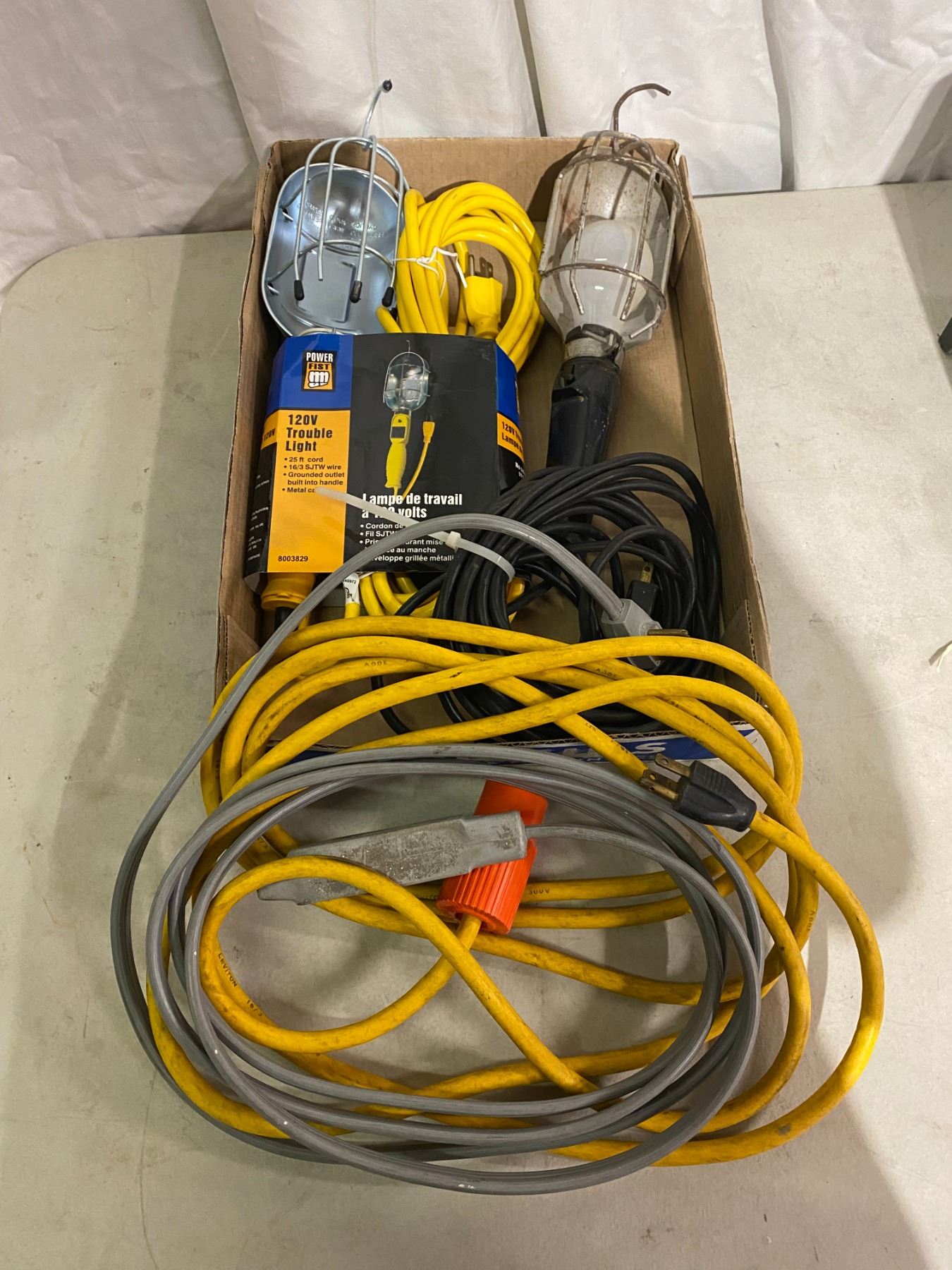 Trouble lights and cords