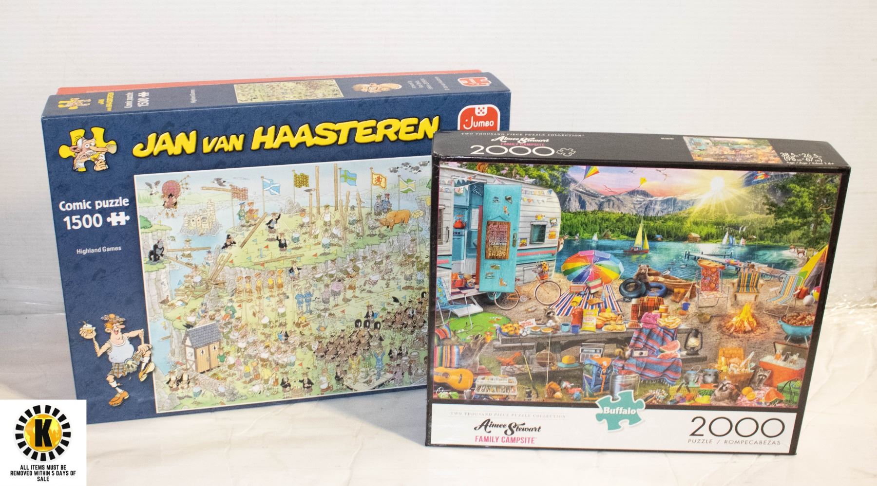 JAN VAN HAASTEREN "HIGHLAND GAMES" PUZZLE