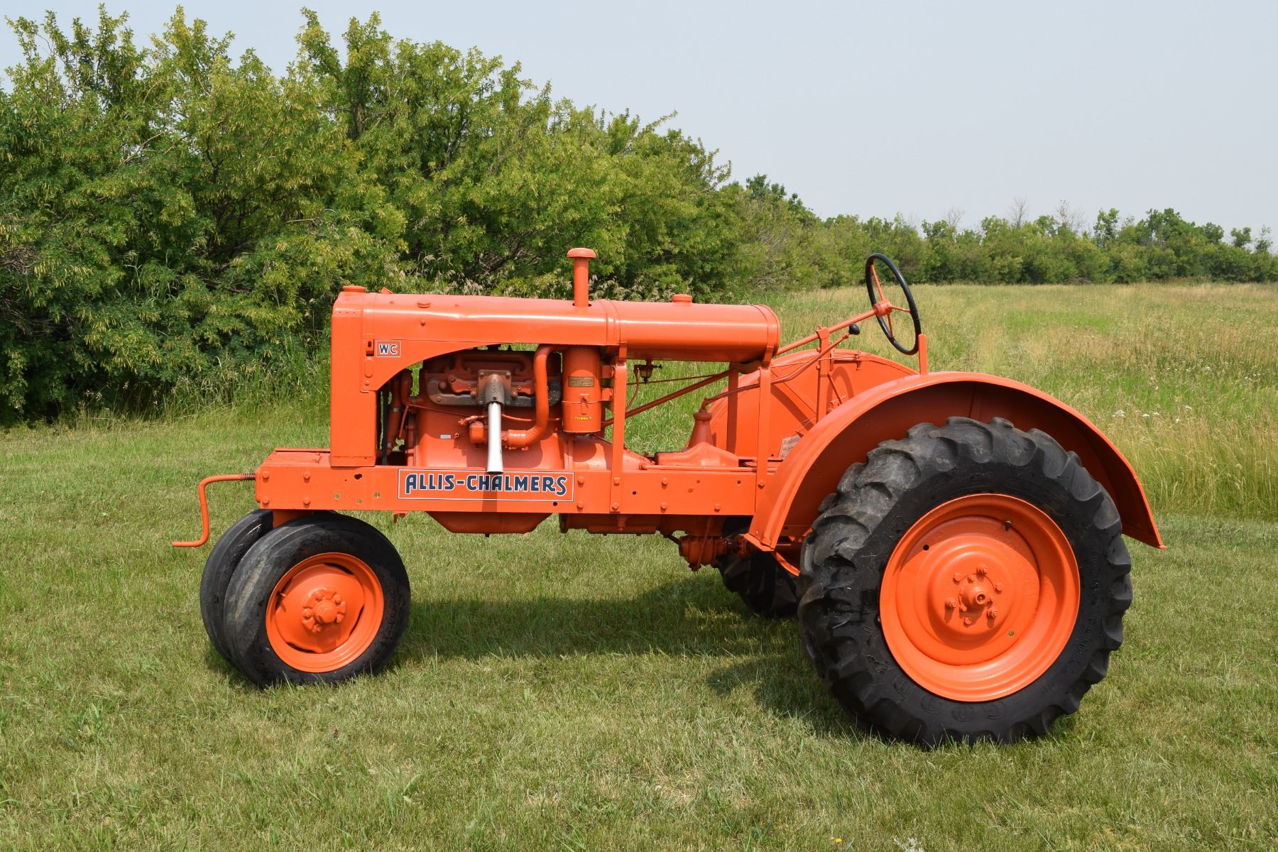 1937 Allis Chalmers WC, restored, 19 hp drawbar