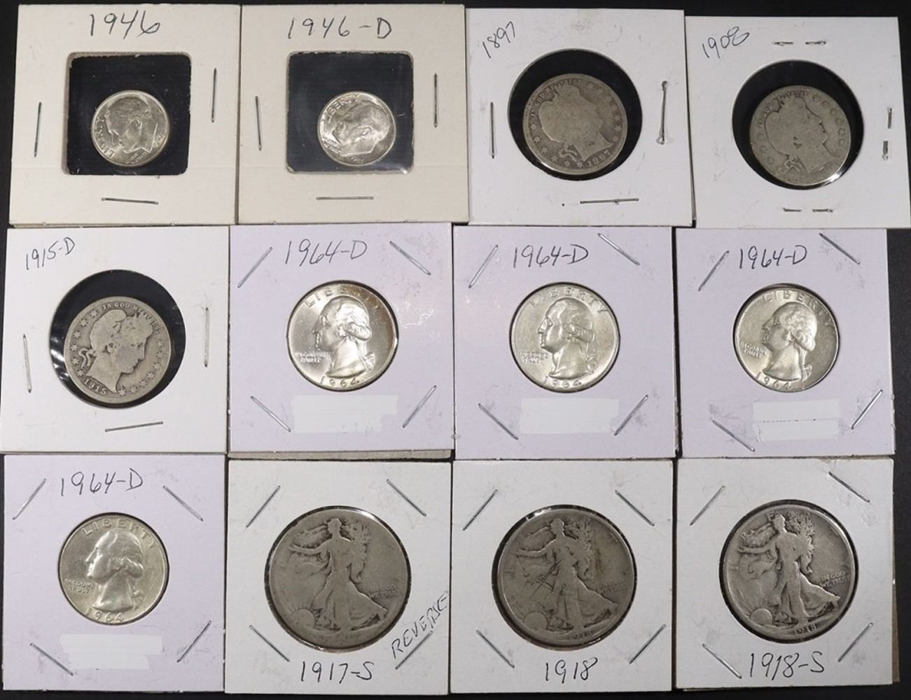 COLLECTORS LOT TYPE SILVER COINS